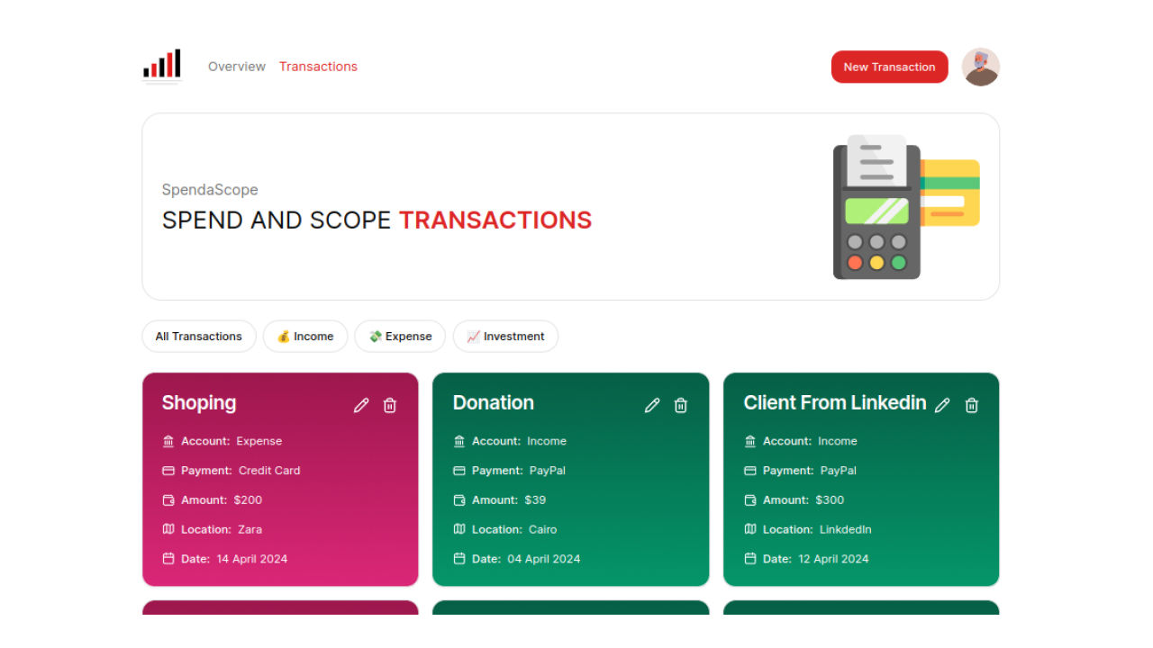 FinTrack - Manage your money in professional way by jurnitech | CodeCanyon